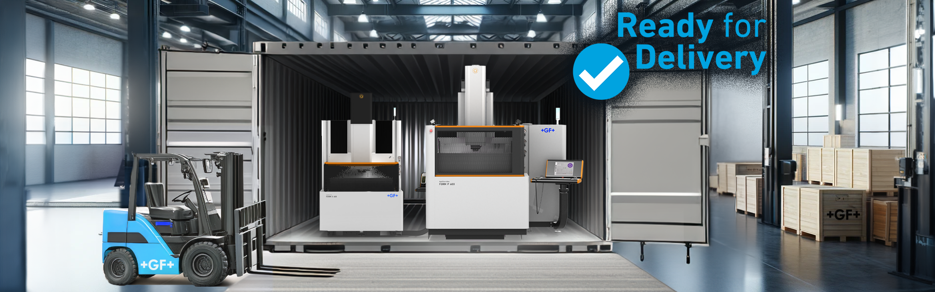 Ready for Delivery - Die-sinking EDM - GF Machining Solutions