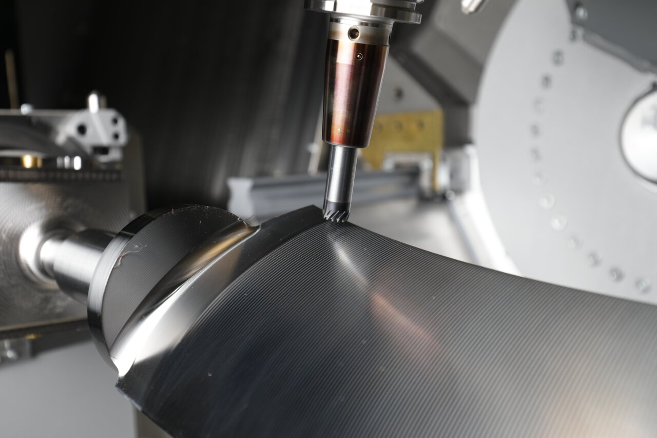 Liechti Engineering - Blade application - The Turbomill is designed for ...